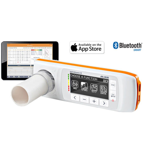 SPIROMETRE DE DIAGNOSTIC SPIROBANK II BASIC AVEC LOGICIEL PC MIR - SafariBioMed